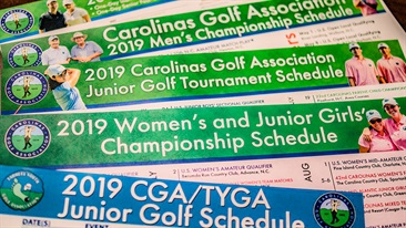 Printable 2019 CGA/TYGA Tournament Calendars