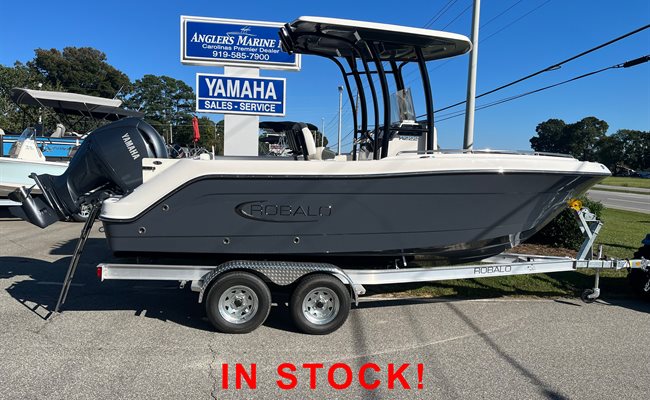New 2024 Robalo R222 Ex Shark Gray Boat for Sale | Anglers Marine