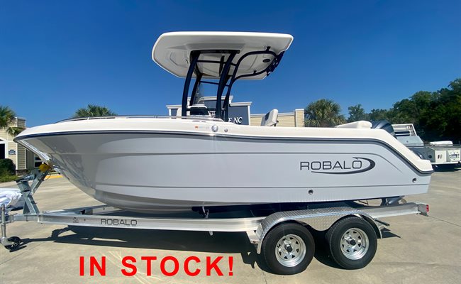 New 2024 Robalo R222 Alloy Gray Boat for Sale | Anglers Marine